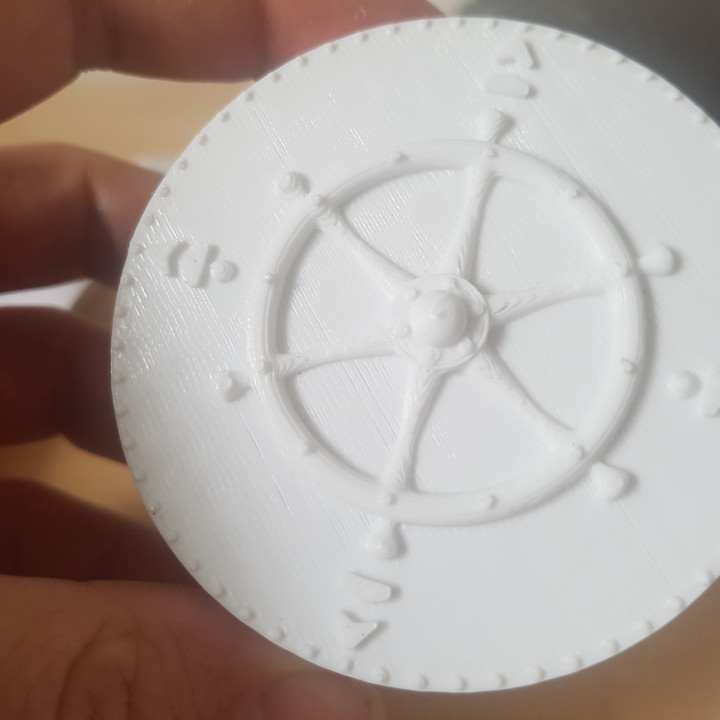 3D Printable Navigare Necesse est, snusbox by Stefan Löfdahl Grelsson
