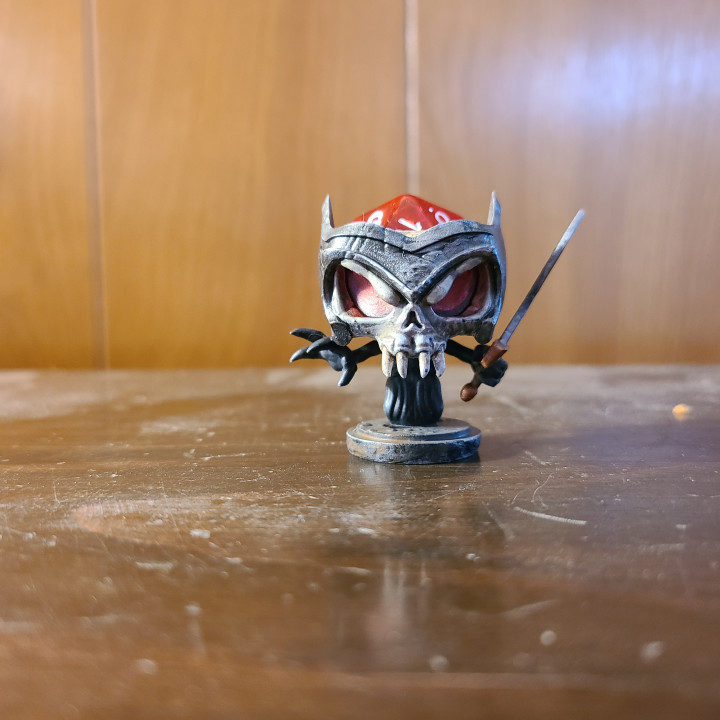 3D Print of Wraith Dice Head by emiliasummers