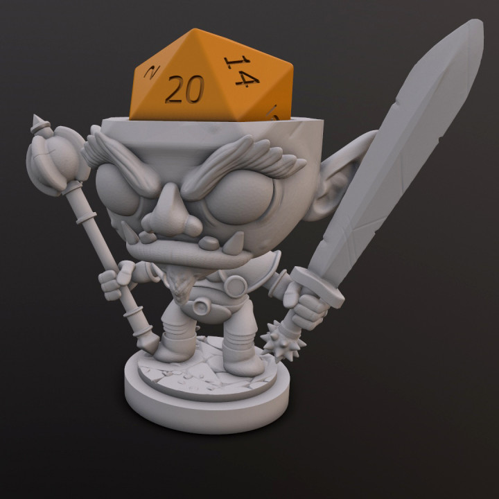 Dice Heads: Fantasy RPG Printable Miniature Bundle Campaign - MyMiniFactory