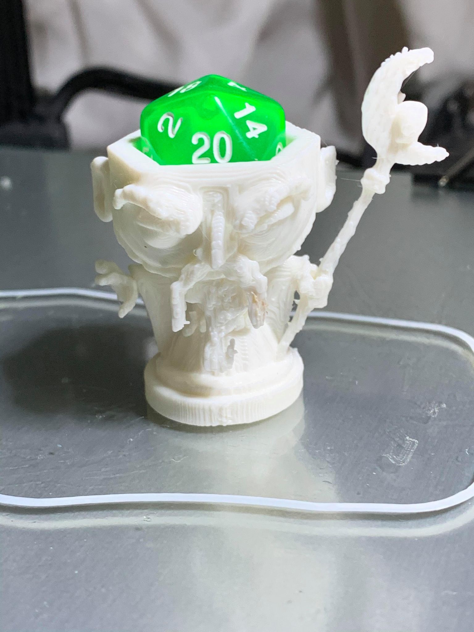 3D Printable Human Wizard by Dice Heads