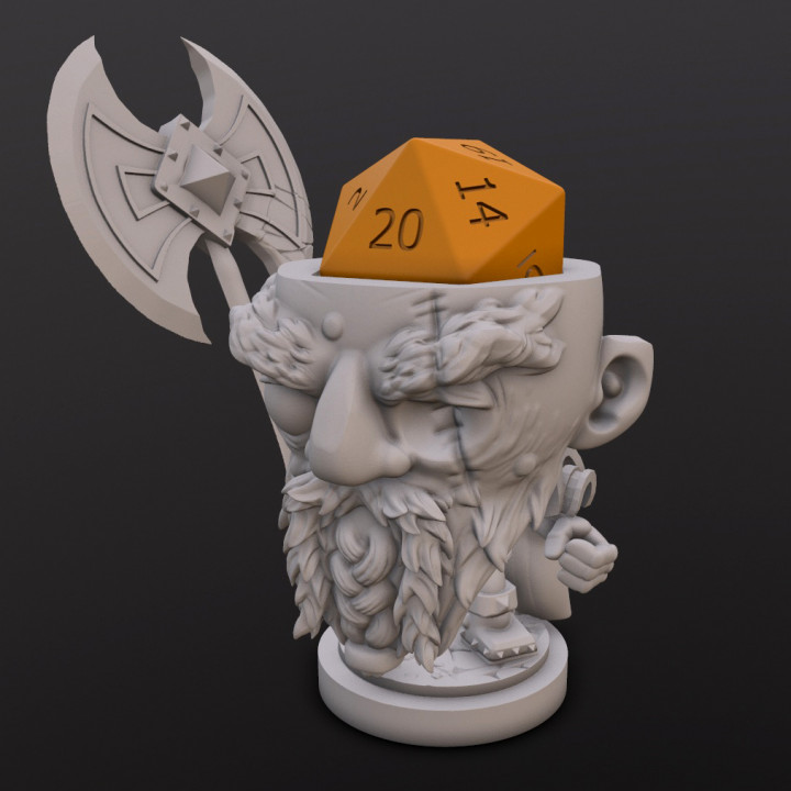 Dice Heads: Fantasy RPG Printable Miniature Bundle Campaign - MyMiniFactory
