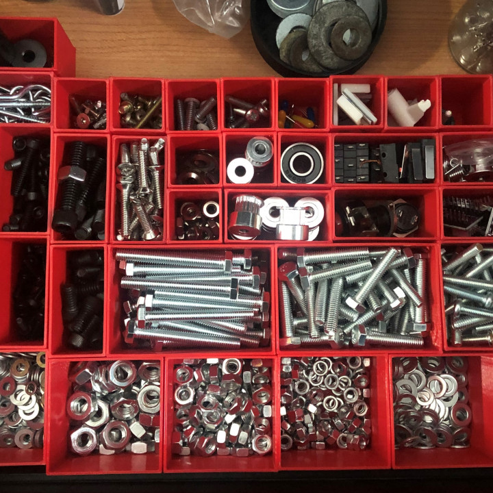 3D Printable storage containers by jason Persaud