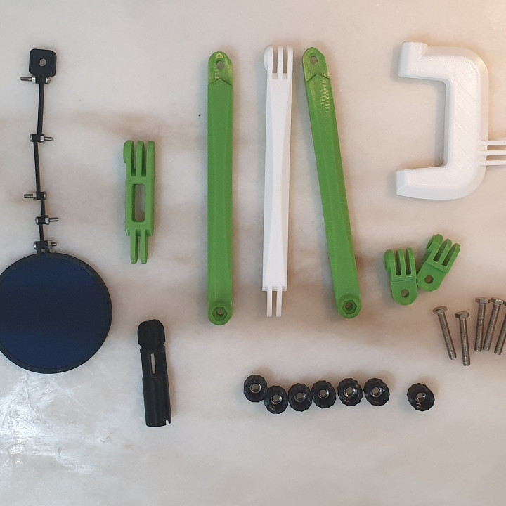 3D Printable Articulated Lavalier Mic Holder by Jumz Bee