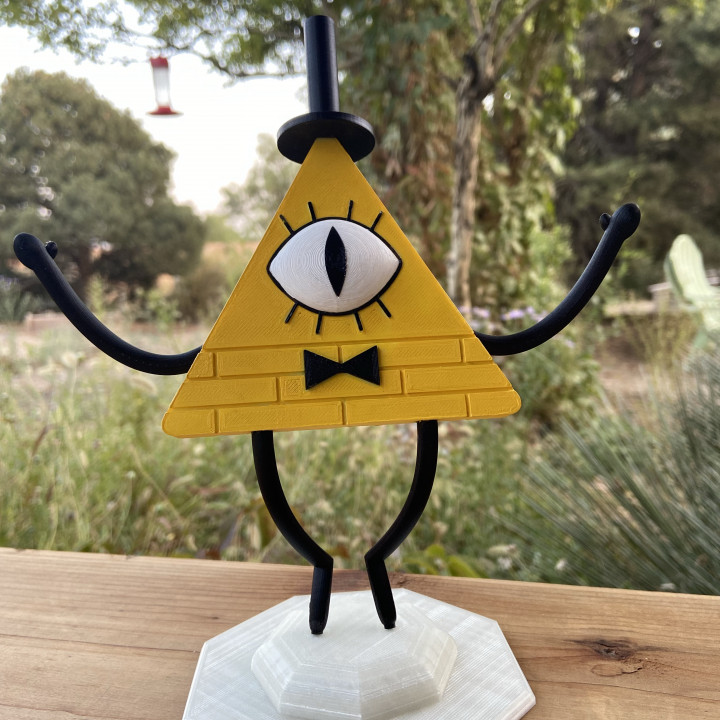 3D Print of Bill Cipher from Gravity Falls by dkaufmanjs