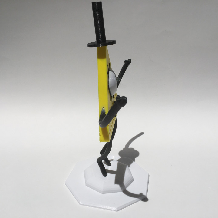 3D Printable Bill Cipher from Gravity Falls by Arden Markin