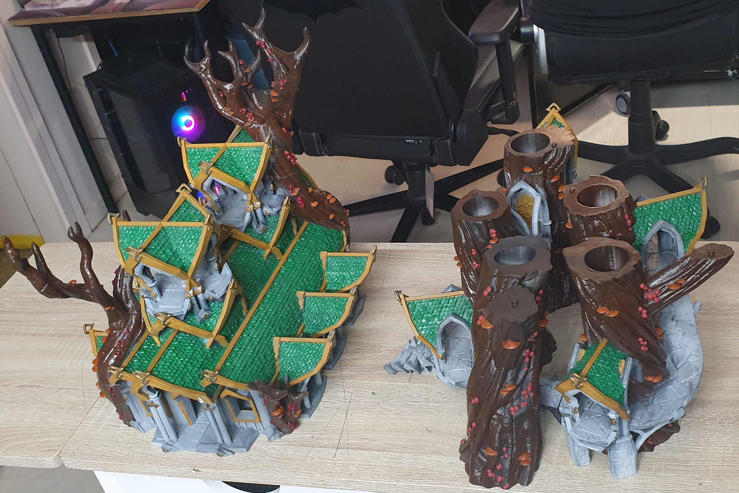 3D Printable Dark Realms Hidden Forest Realm - Lord's Hall by Dark ...