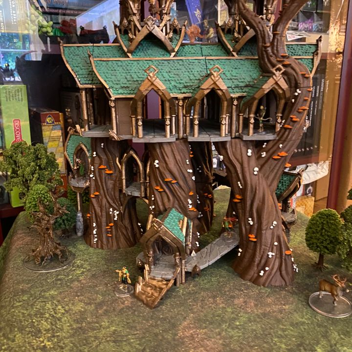 3D Print of Dark Realms Hidden Forest Realm - Lord's Hall by DrDevidents