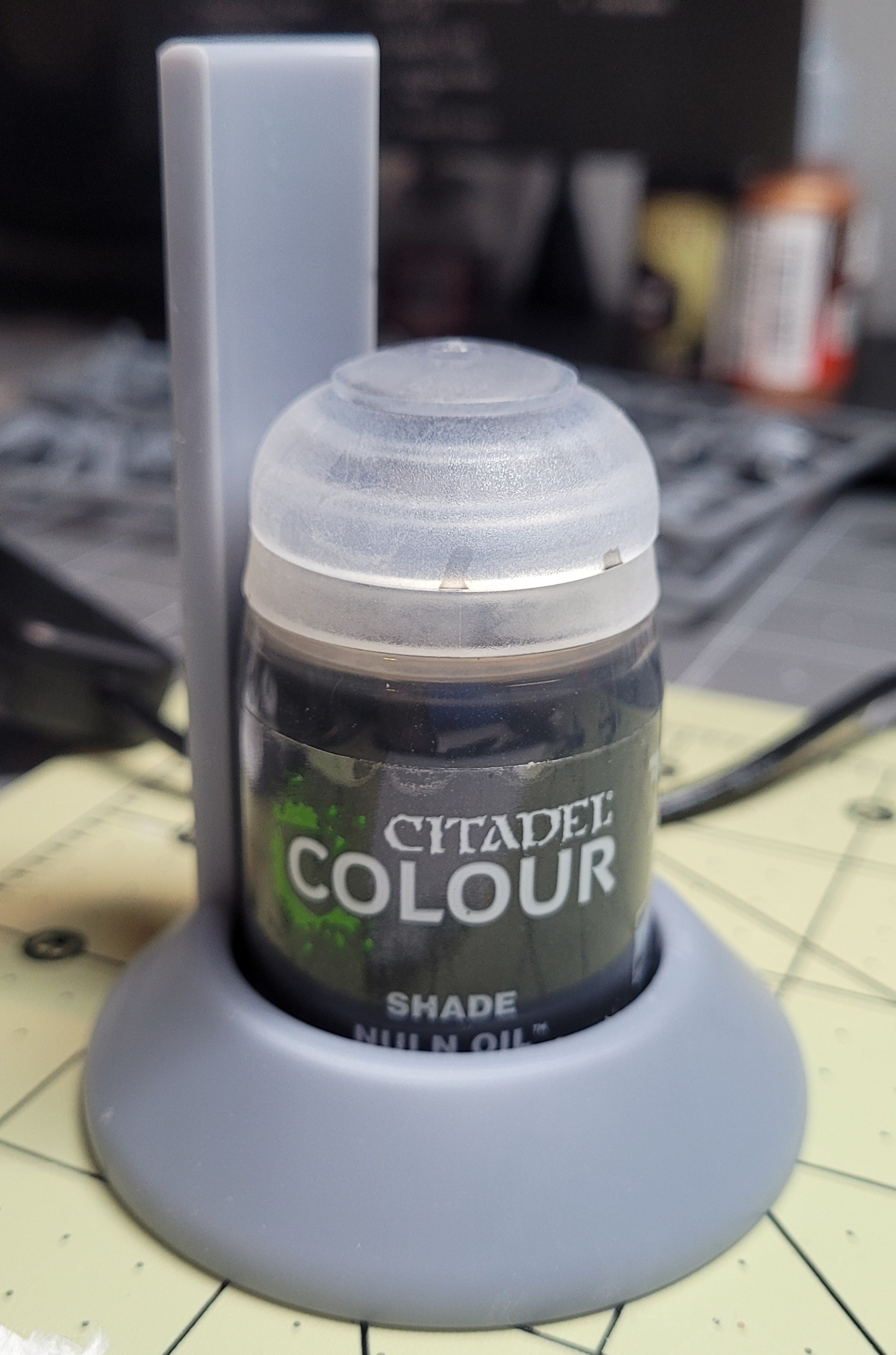3D Printable Citadel paint pot holder by Conor O'Kane