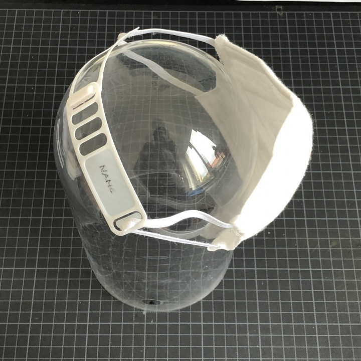 3D Printable Ear Comfort Face Mask Clip - 2 pieces, 3 variants by ...