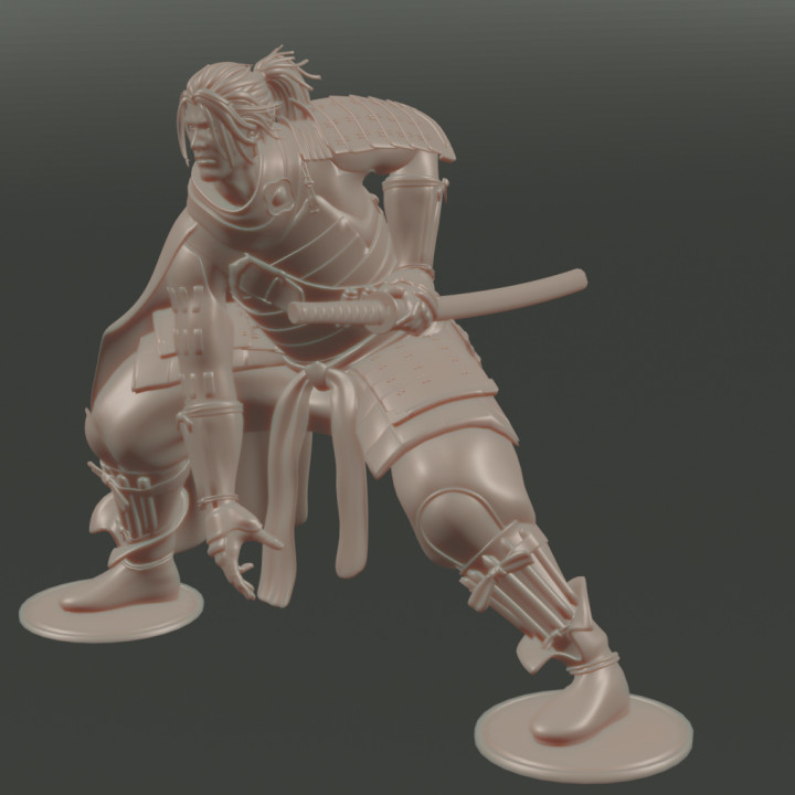 3D Printable Villiam From Nioh by Barnabás Zombor