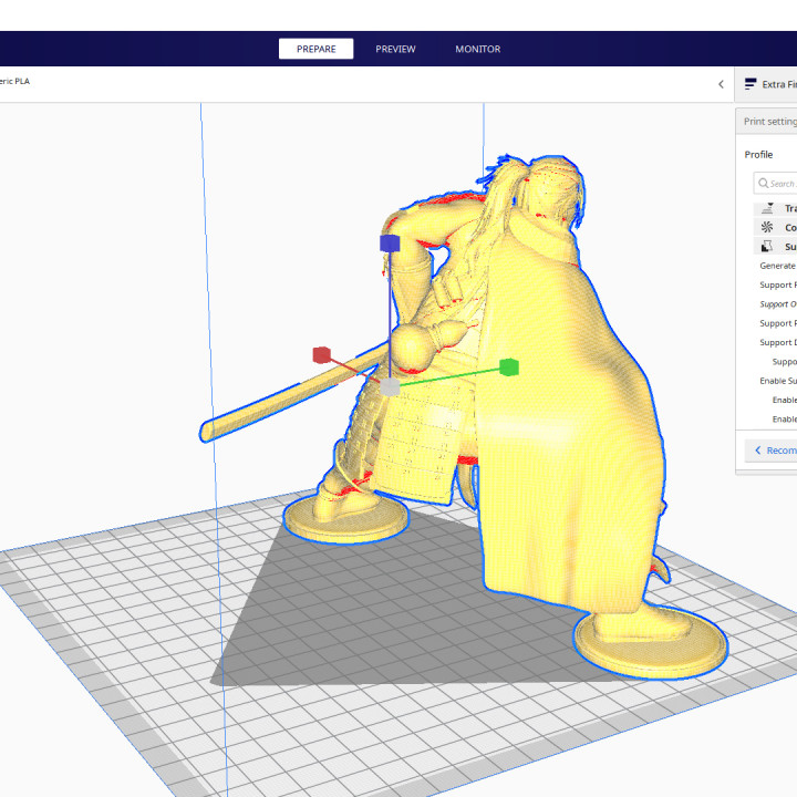 3D Printable Villiam From Nioh by Barnabás Zombor