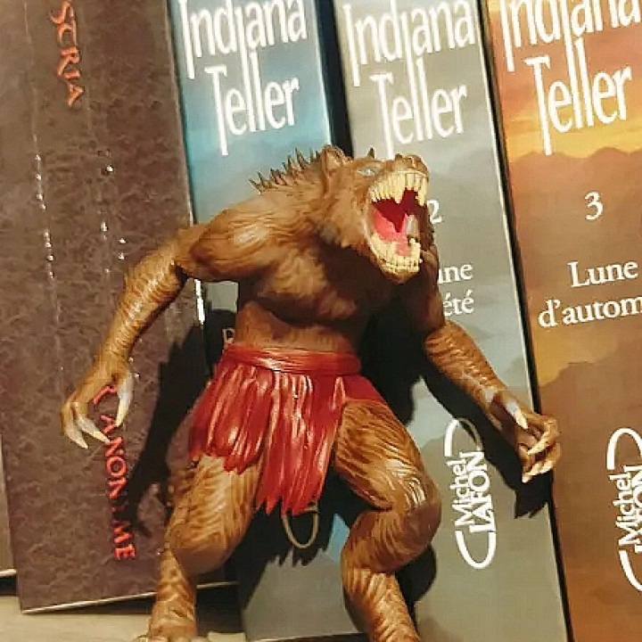 3D Print of Werewolf Updated by Shacraka