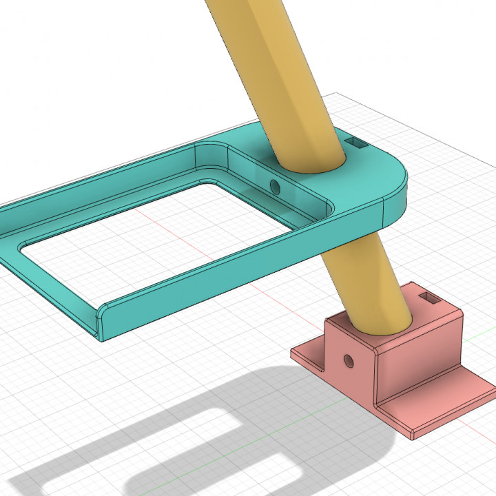 3D Printable Mobile scanner stand by Gabor Penoff