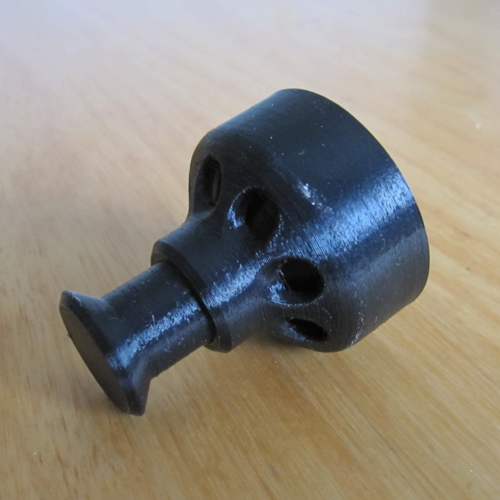 3D Printable Falafel Scoop / Mold / Shaper by Damien Hazard