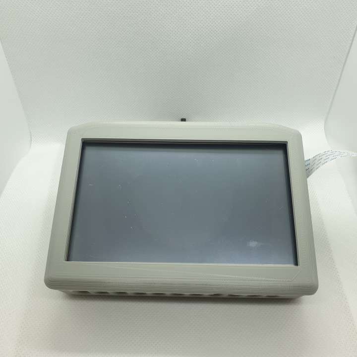 3D Printable Raspberry Pi 4B with 5 Inch Touch Screen Case by Tanner Guerra