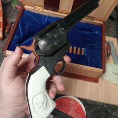 3D Printable Cattleman Revolver - Colt Model 1873 Single Action Army ...