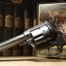 3D Printable Cattleman Revolver - Colt Model 1873 Single Action Army ...