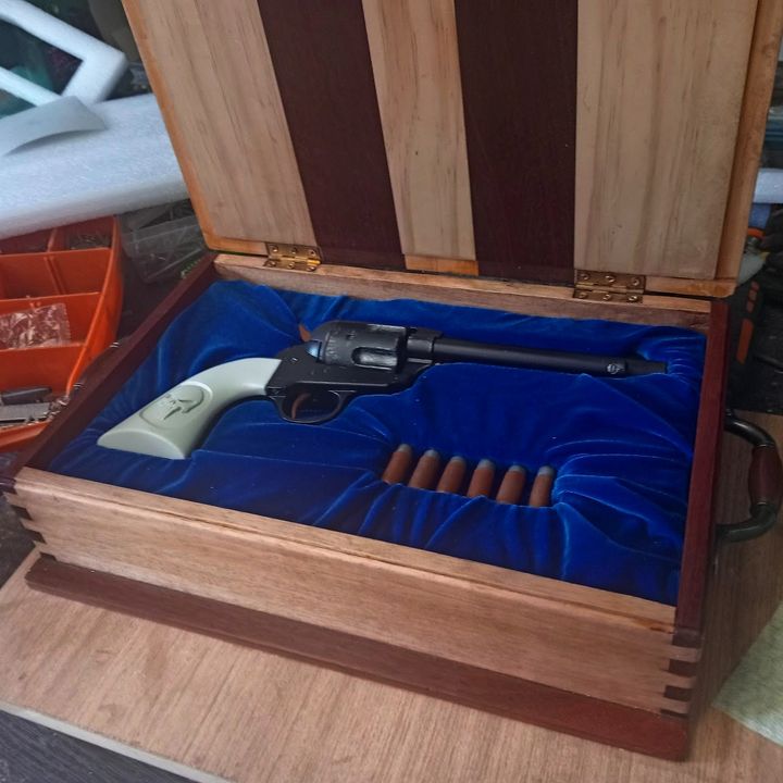 3D Print of Cattleman Revolver - Colt Model 1873 Single Action Army ...