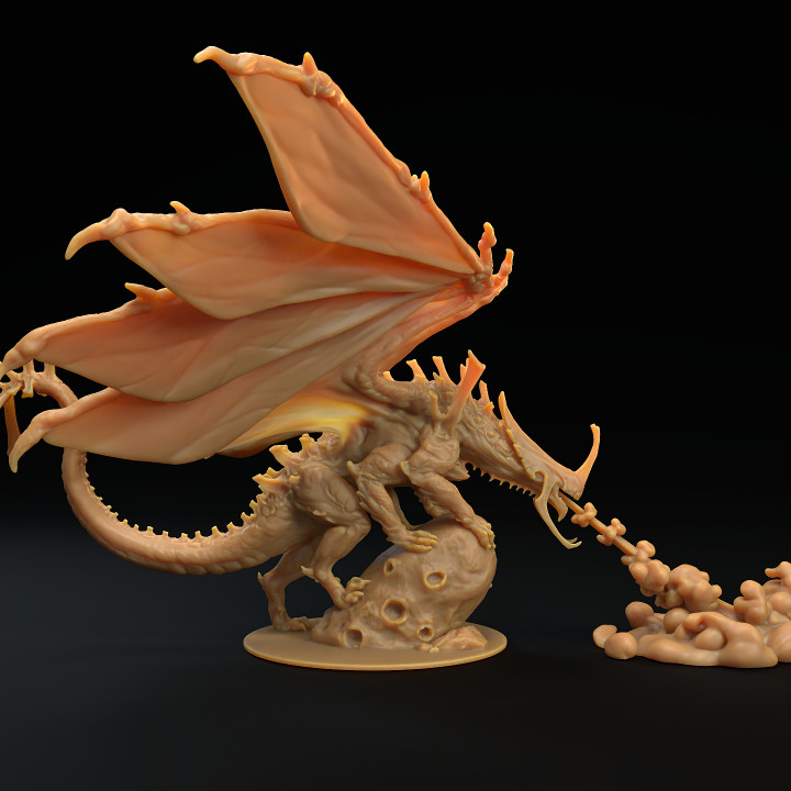 3D Printable The Elder Void Dragon - Outer Dragon by The Dragon ...