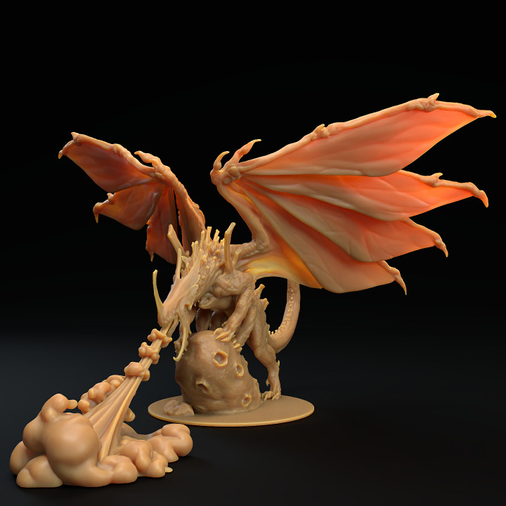 3D Printable The Elder Void Dragon - Outer Dragon by The Dragon ...