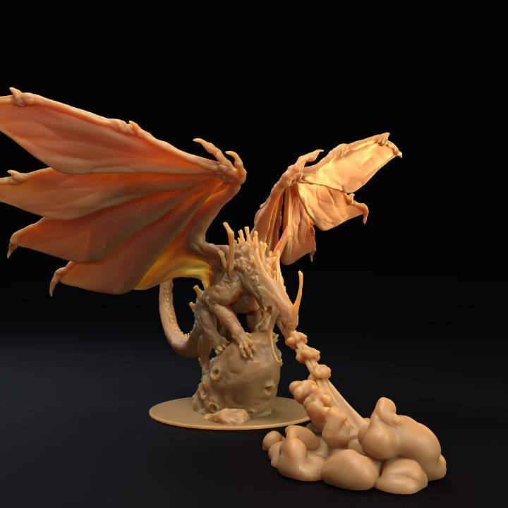 3D Printable The Elder Void Dragon - Outer Dragon by The Dragon ...