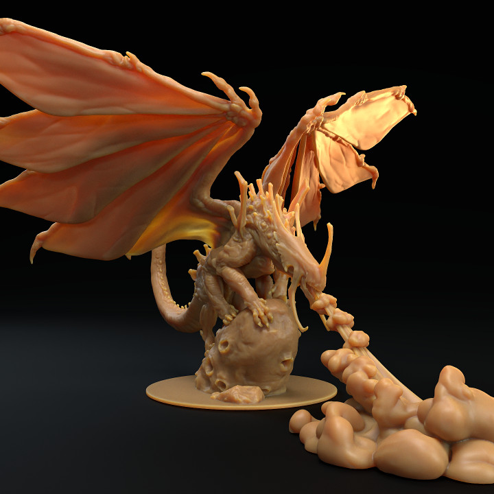 3D Printable The Elder Void Dragon - Outer Dragon by The Dragon ...