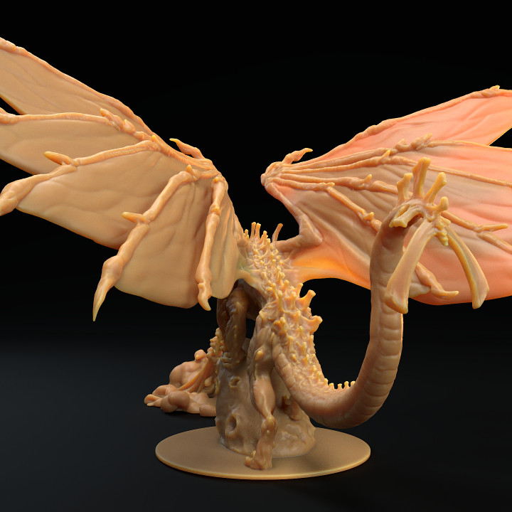3D Printable The Elder Void Dragon - Outer Dragon by The Dragon ...