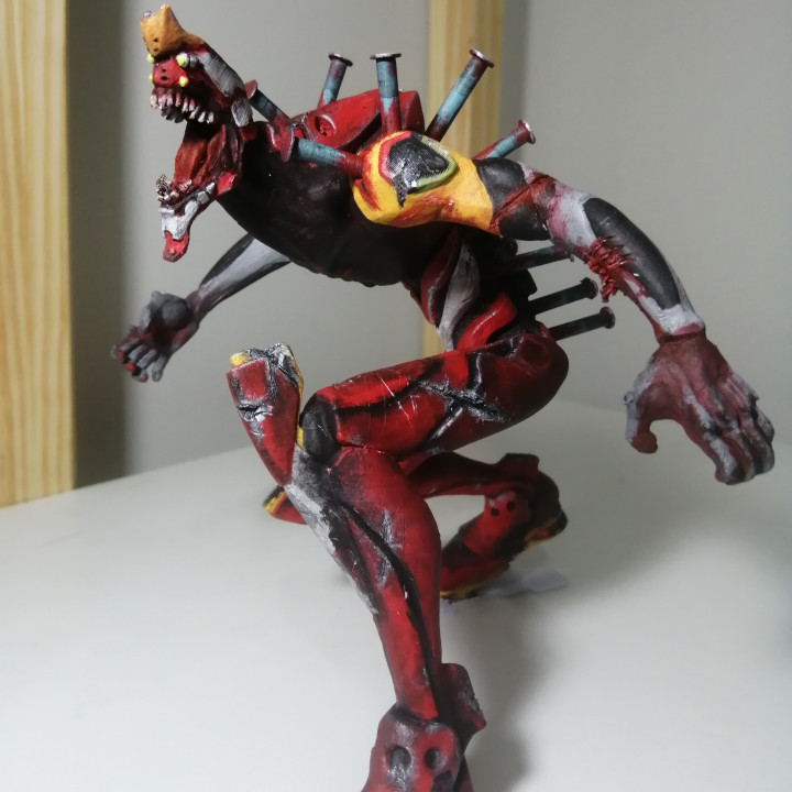 3D Printable Eva, unit 02 - 3D by Christian Josef Ugarte Galicia