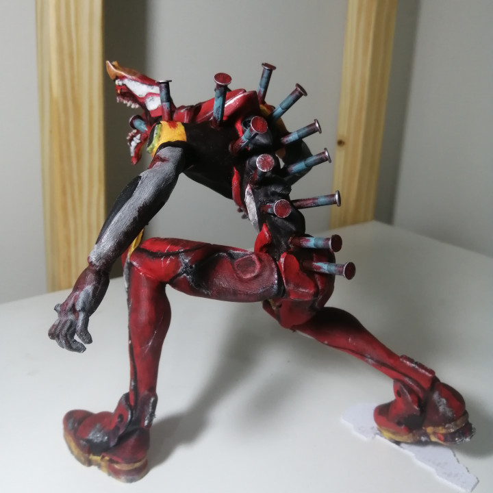 3D Printable Eva, unit 02 - 3D by Christian Josef Ugarte Galicia