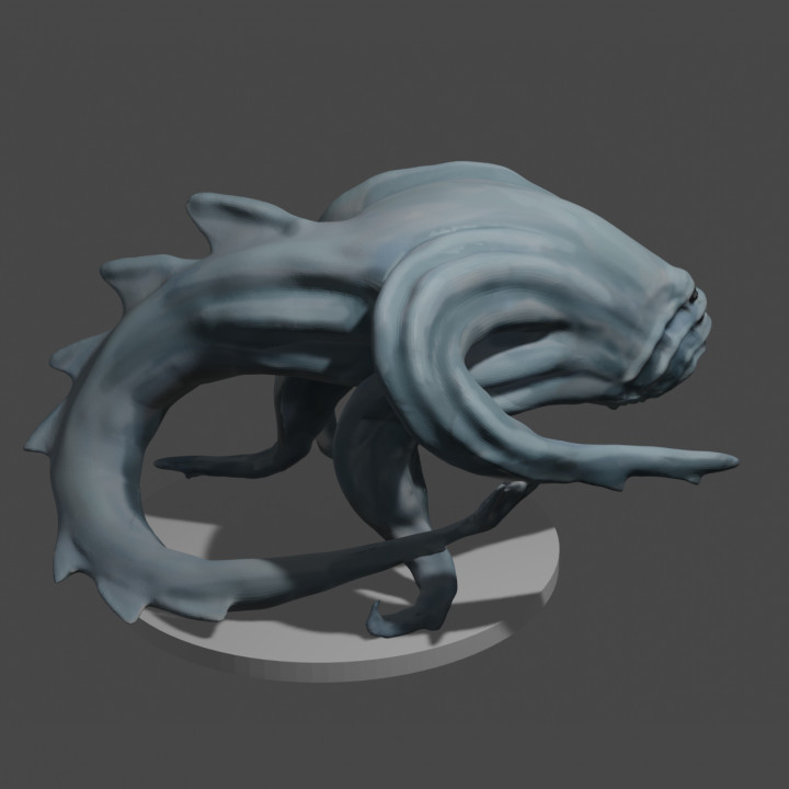3D Printable Aboleth by Roberto Contreras Ramirez