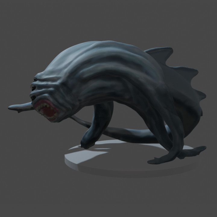 3D Printable Aboleth by Roberto Contreras Ramirez