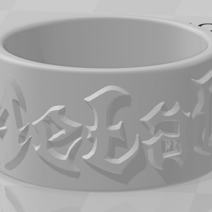 3D Printable Metal Ring by B Pouwels