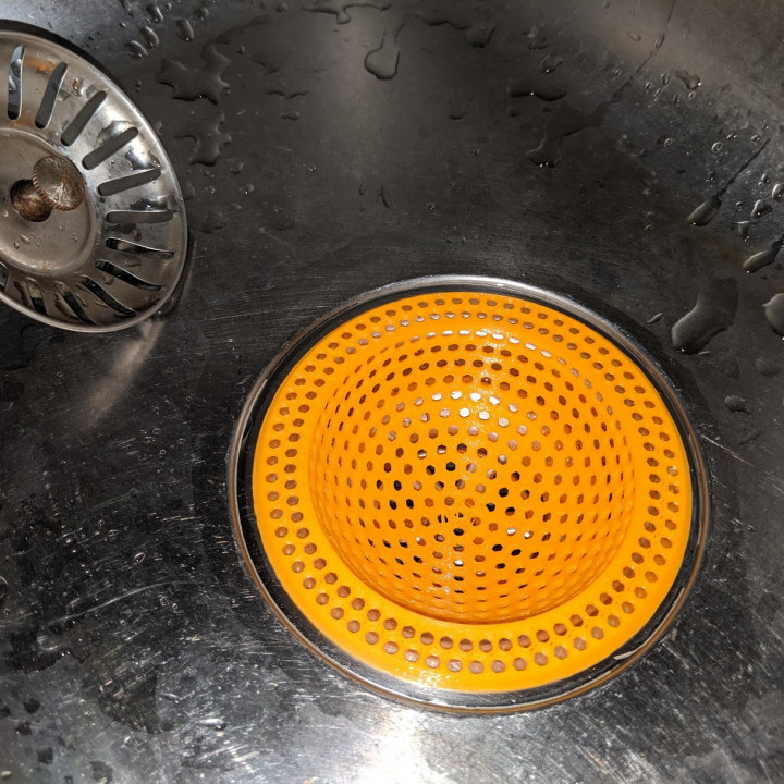 3D Printable Sink Strainer 83mm Standard Australia by Simon