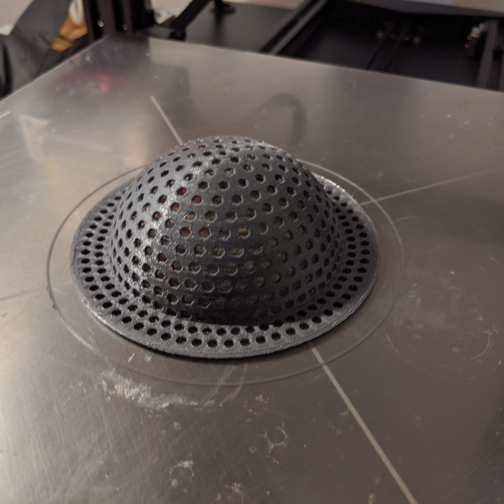 3D Printable Sink Strainer 83mm Standard Australia by Simon