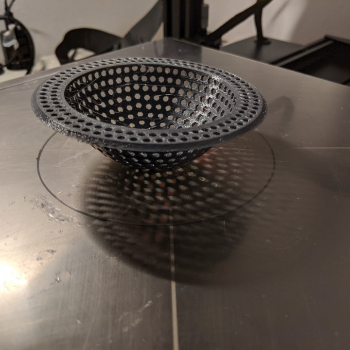 3D Printable Sink Strainer 83mm Standard Australia by Simon