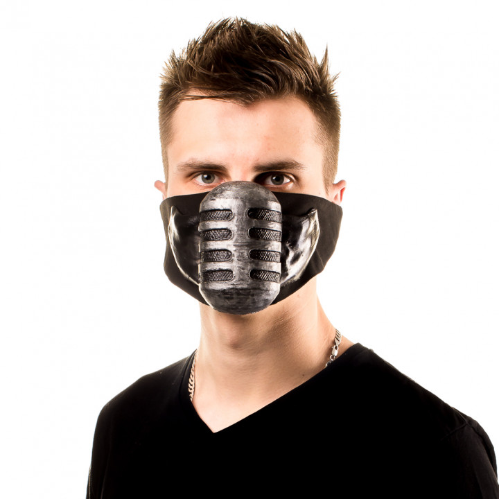 3D Printable Microphone Facemask by Plastcore3D