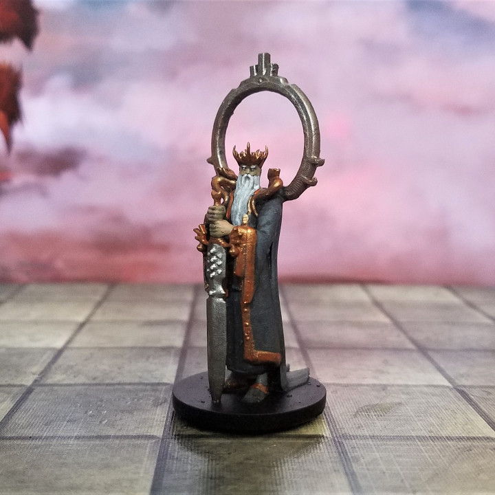 3D Printable Celestial King by Miguel Zavala