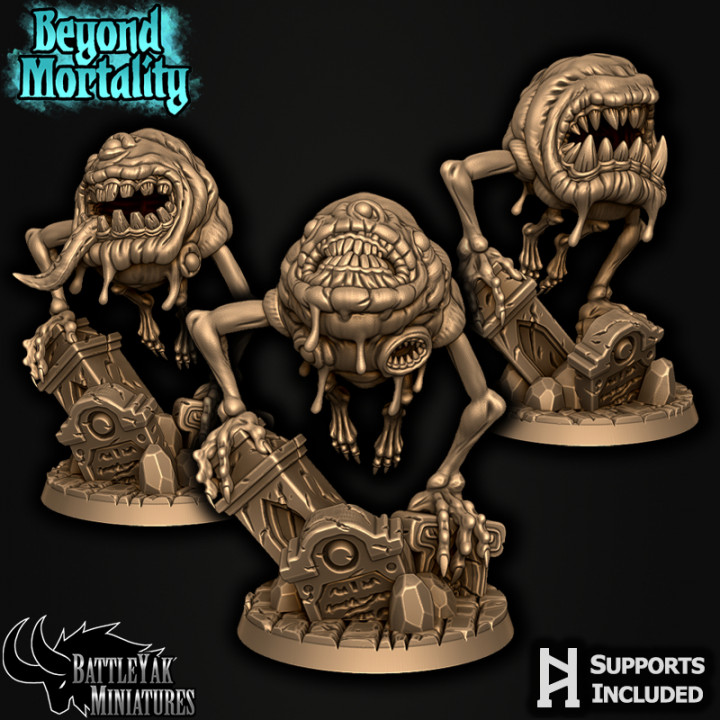 3D Printable Bloated Specter Ectomorph Pack | Beyond Mortality Monster ...