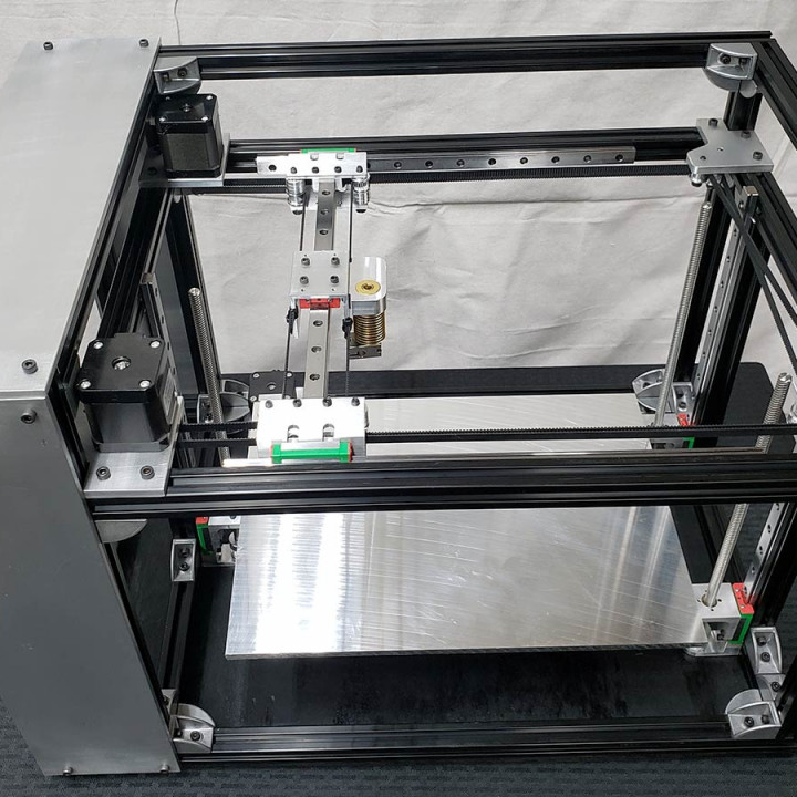 3D Printable SolidCore CoreXY 3D Printer by Shane Hooper