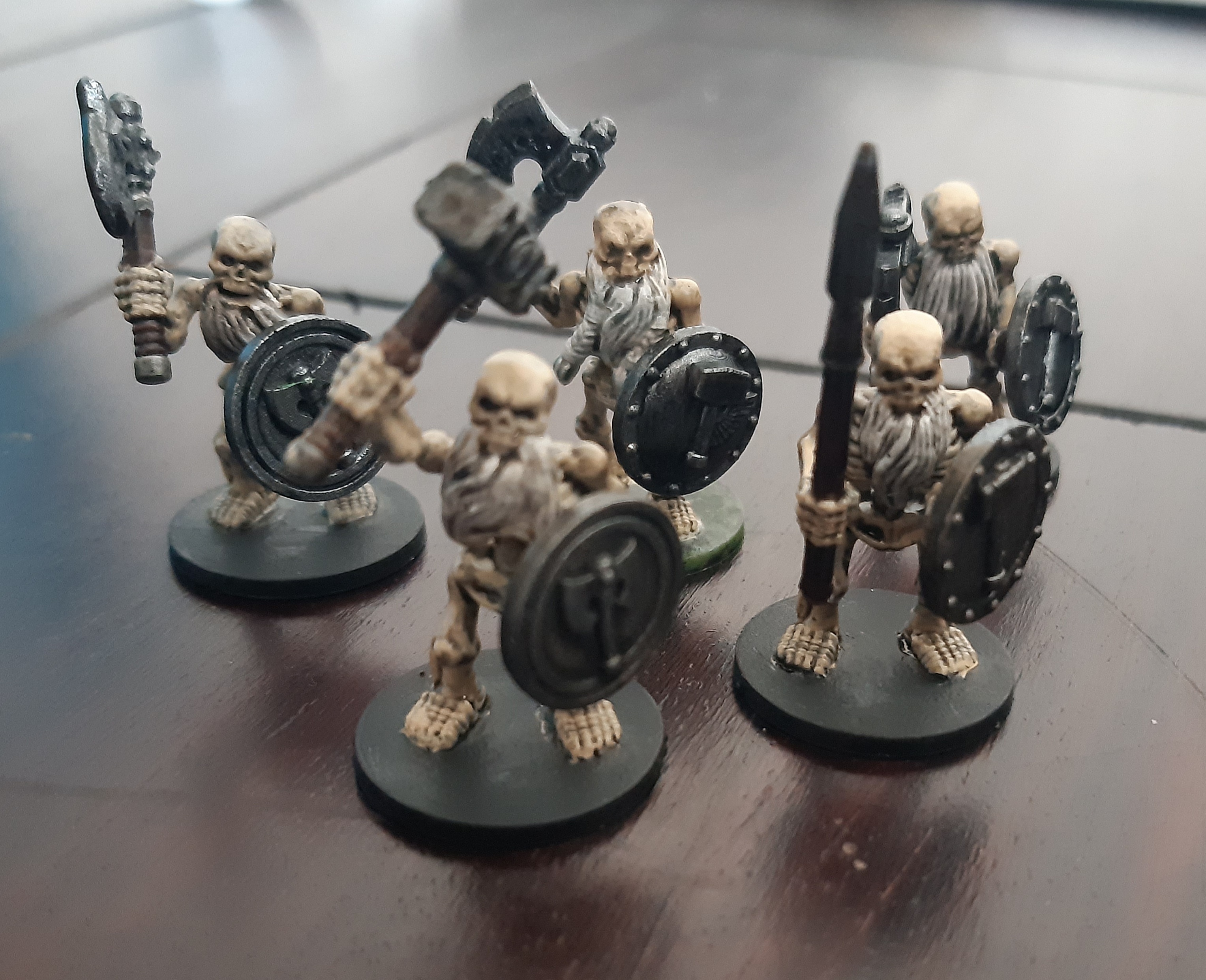 3D Printable Skeleton Horde: Dwarf Expansion by Monstrous Encounters