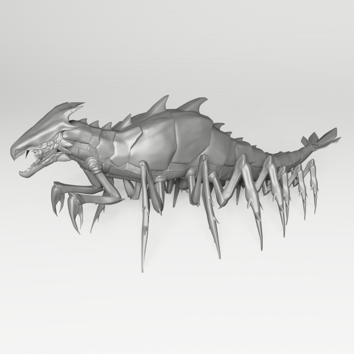 3D Printable Chasmfiend - Stormlight Archive by JP