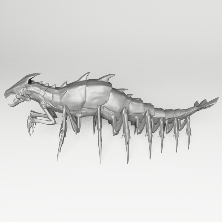 3D Printable Chasmfiend - Stormlight Archive by JP