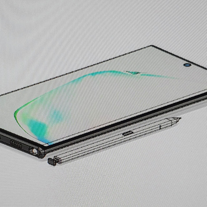 3D Printable Note 10 Plus model by TecnoDrone3D