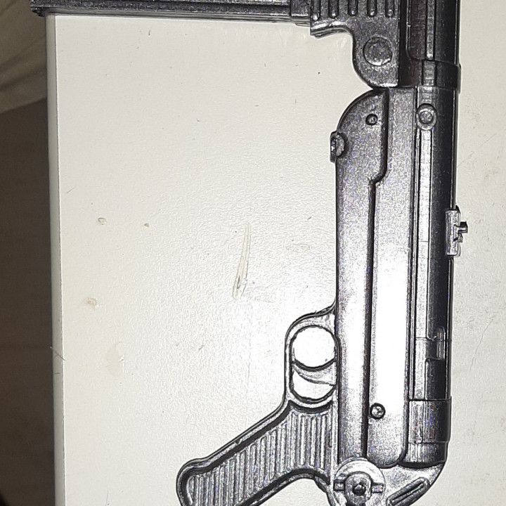 3D Print of MP40 - German Machine Gun - scale 1/4 by keithwalsh