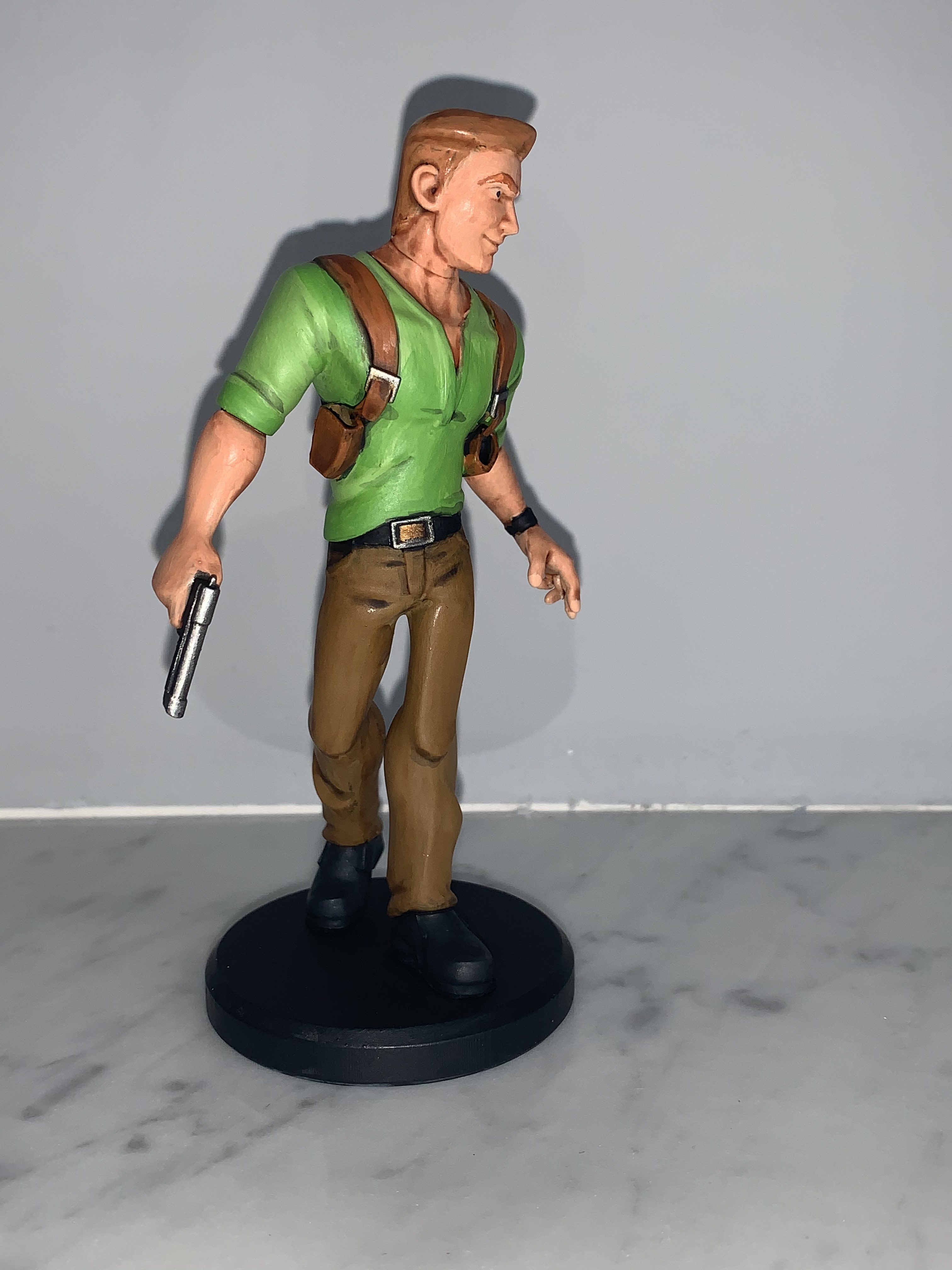 3D Printable Nathan Drake - Disney Infinity Style by Joao Sousa