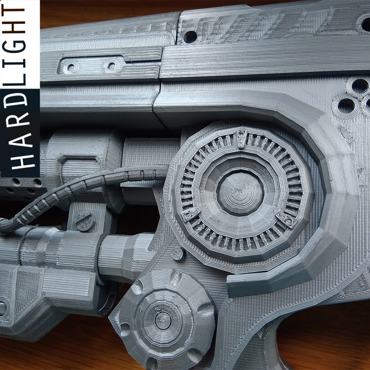3D Printable Destiny Hard Light by PLASTIKON 3D Design