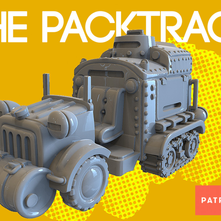 3D Printable The Packtrack by Marchen Atelier