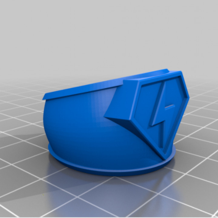3D Printable Superhero Ring by superhero