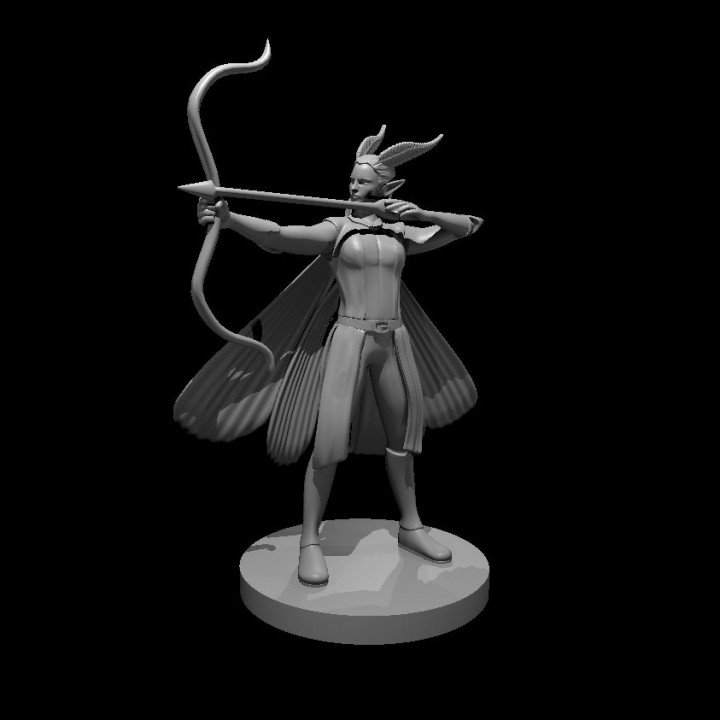 3D Printable Arch Fey Female by Miguel Zavala