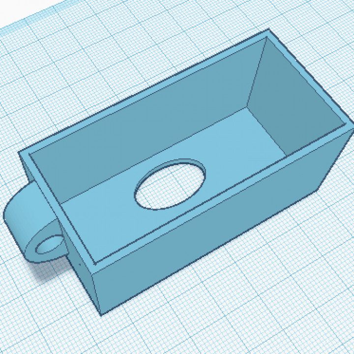 3D Printable Brookstone Pod Charger Keychain case by Aaron M Reynolds